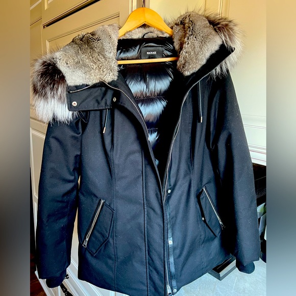 Mackage | Jackets & Coats | Mackage Larysa Fox Fur Trim Jacket | Poshmark